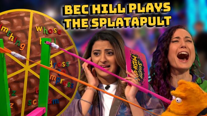 Bec Hill YouTuber Makeaway Takeaway CBBC Saturday Mash Up Joe Tasker ...