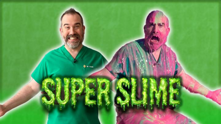Dr Xand Operation Ouch! gooed gunged messy super slimed on CBBC ...