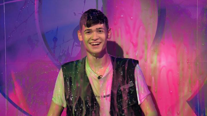 Max from Max and Harvey gets slimed! - CBBC - BBC