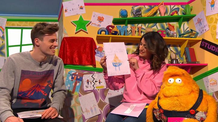 Joe Tasker, Harpz Kaur and Stanley the monster read your post, watch ...