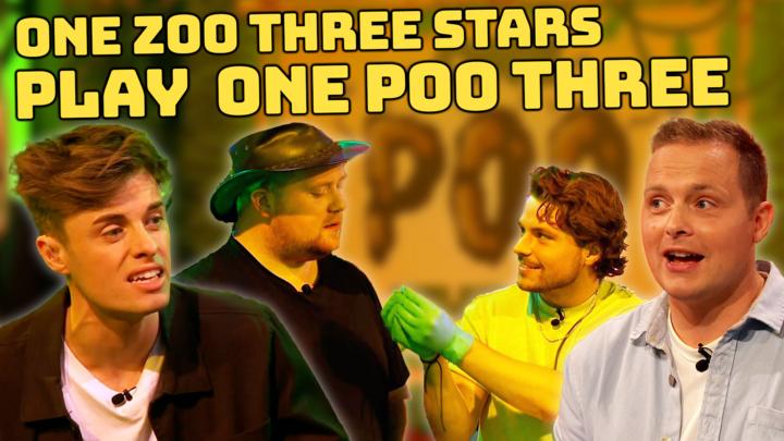 One Zoo Three Stars Play One Poo Three Aaron Whitnall Cam Whitnall Tyler Whitnall CBBC Saturday ...