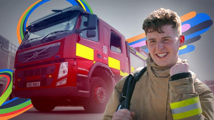 Adam's Work Experience: Fire Fighter - CBBC - BBC
