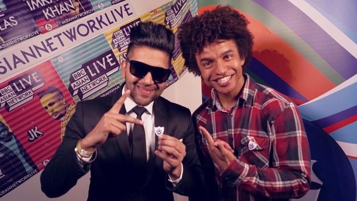 Radzi meets the headliners at Asian Network Live - CBBC - BBC