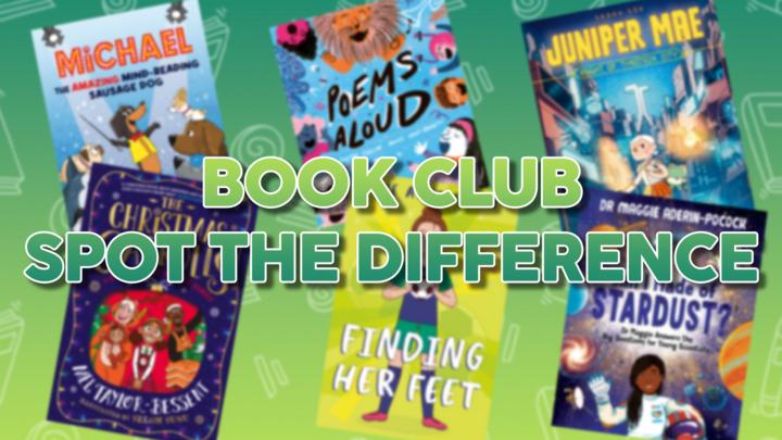 Blue Peter Book Club | Spot the difference puzzle | World Book Day 2024 ...