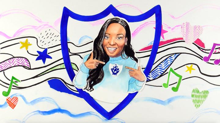 Blue Peter presenter 39 | Draw My life Mwaksy | About Mwaka Mudenda ...
