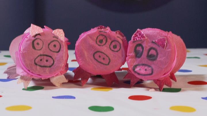 Make Your Own Pig Confetti Cannon! - CBBC - BBC