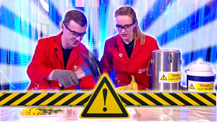 Smashing science... with a mallet! - CBBC - BBC
