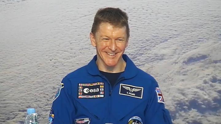 Tim Peake's shout-out for Blue Peter - CBBC - BBC