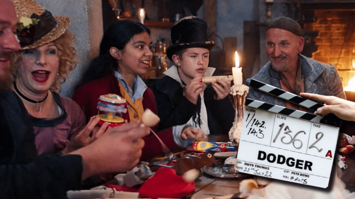 Behind the Scenes: Dodger Christmas Episode Vlog - CBBC - BBC