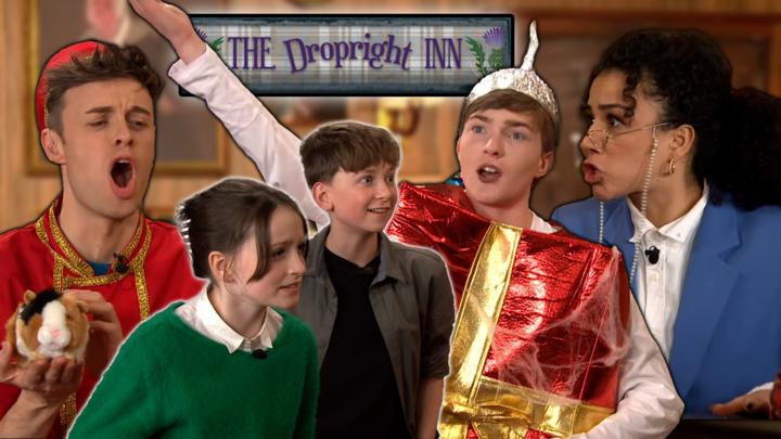 The Dropright Inn Hotel sketch with The Famous Five Stars Elliott Rose ...