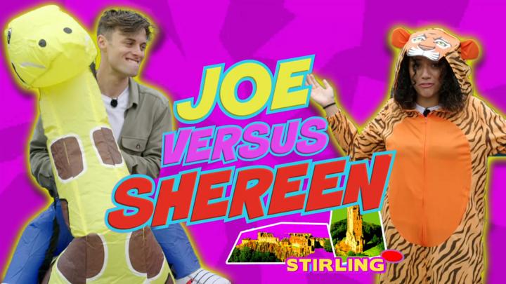 Joe vs. Shereen: Stirling Wildlife CBBC BBC Saturday Mash-Up! - CBBC - BBC