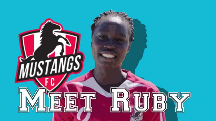 Meet Mustangs FC's Ruby - CBBC - BBC