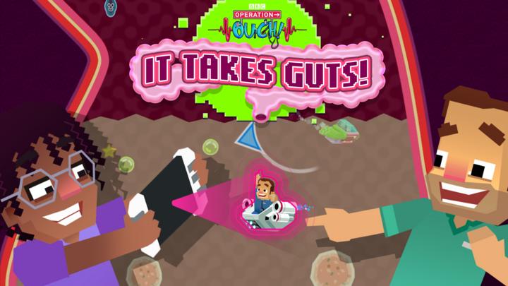 Operation Ouch game - It Takes Guts adventure game with Doctor Chris and Doctor Xand - CBBC - BBC