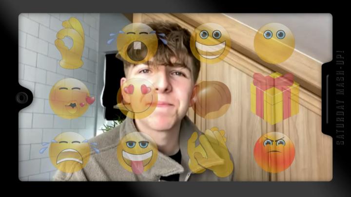 CBBC Saturday Mash-Up! Author and comedian Dan Rhodes Emoji Interview ...