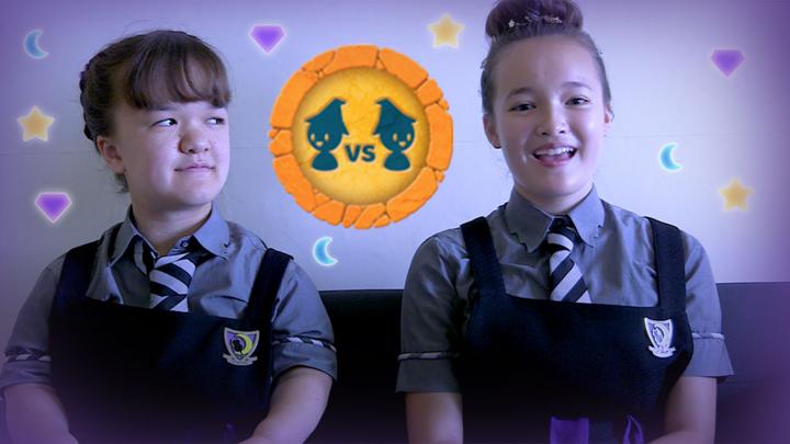 Felicity vs Mabel in The Enchanted Stones - CBBC - BBC