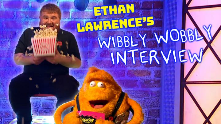 Horrible Histories Actor Ethan Lawrence plays Stanley's wibbly wobbly interview CBBC Saturday ...