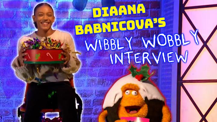 Actor Famous Five Diaana Babnicova plays Stanley's wibbly wobbly ...
