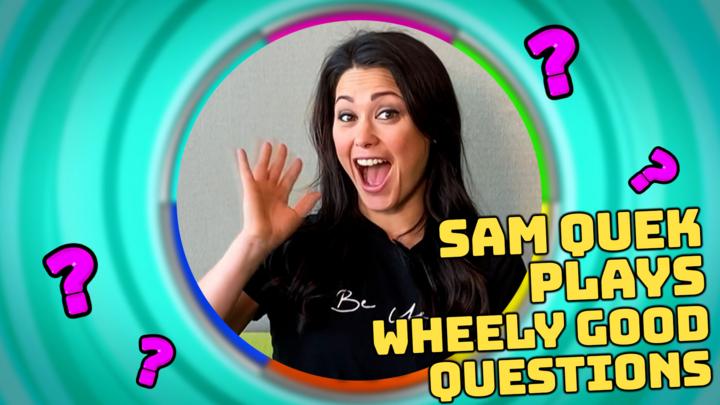 Sam Quek is interviewed on CBBC Saturday Mash Up Wheely Good Questions - CBBC - BBC