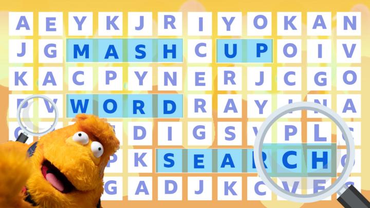 CBBC Game Word search Saturday Mash-Up SMU - CBBC - BBC