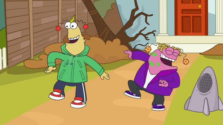 Zig and Zag limber up for the dance marathon - CBBC - BBC