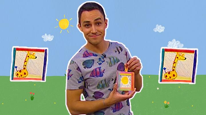 Make a photo frame for your pictures with this easy craft idea from ...