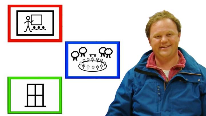 Classroom, Window and Park - CBeebies - BBC