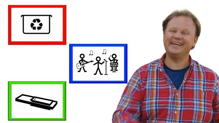 Recycling Box, Musical Shaker and Band - CBeebies - BBC