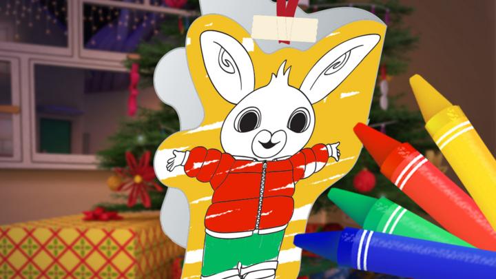 Bing Christmas tree decoration and ornament - CBeebies - BBC