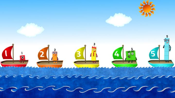 Five Little Boats - CBeebies - BBC