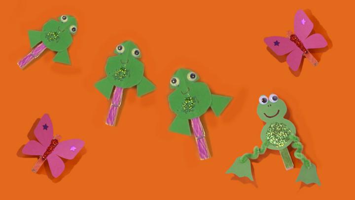 Make a froggy fridge magnet - CBeebies - BBC