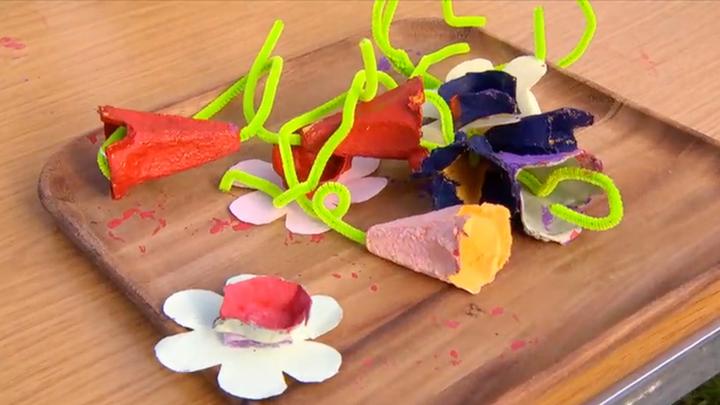 Egg Box Flowers - CBeebies - BBC