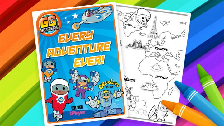 Go Jetters Adventure Wall Chart - CBeebies - BBC