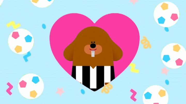 Hey Duggee's We Love Football Song - CBeebies - BBC