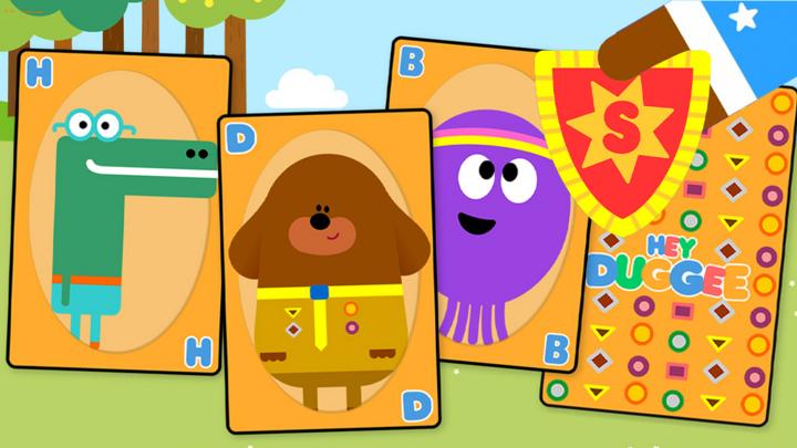 Snap card game quiz with Hey Duggee and the Squirrels - CBeebies - BBC