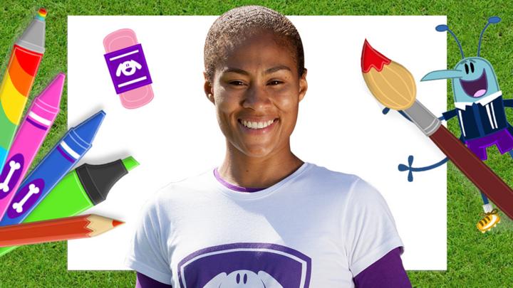 Footy Pups Make a Picture - CBeebies - BBC
