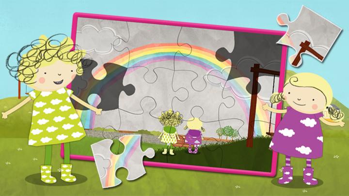 Nelly and Nora Spring Jigsaw - CBeebies - BBC