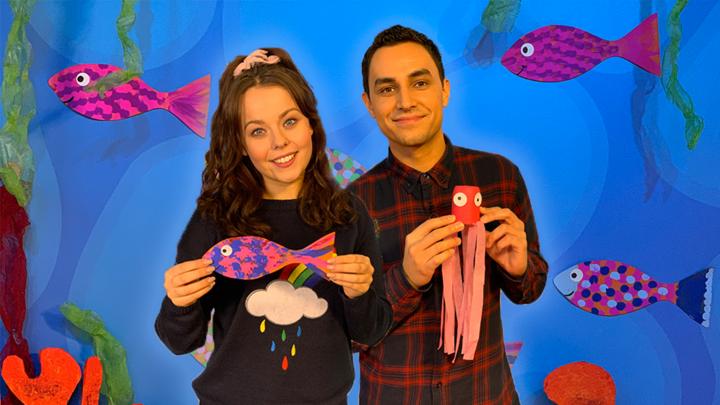 We want to see your sea creature creations! - CBeebies - BBC