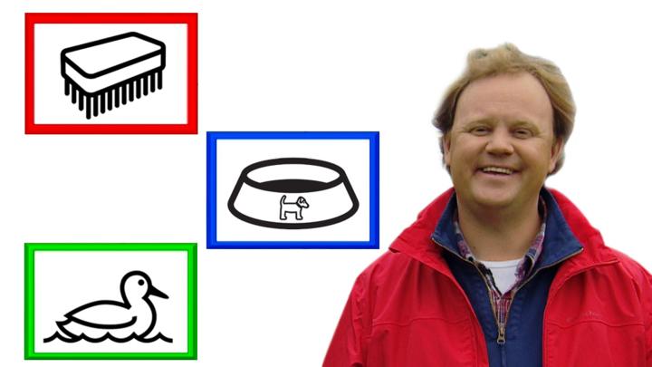 Brush, Dog Bowl and Duck - CBeebies - BBC