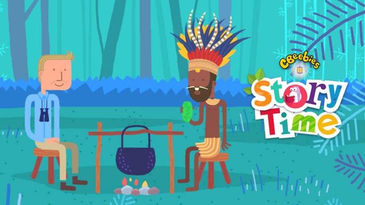 David the Treasure Hunter in the Storytime app - Attenborough's ...