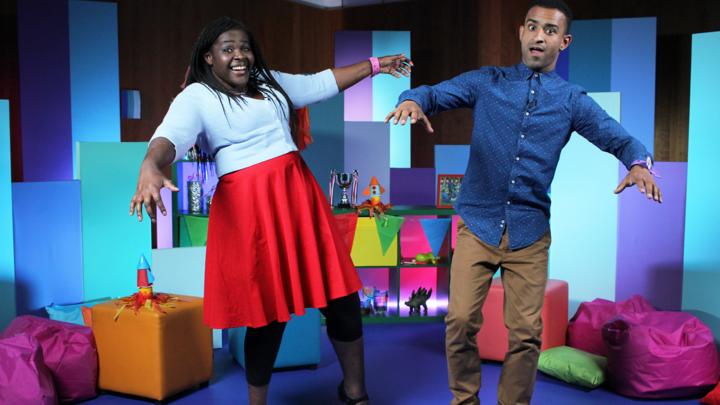 Maggie and Abe's Moon Dance - CBeebies - BBC