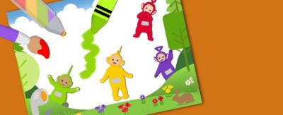 Teletubbies Make a Picture