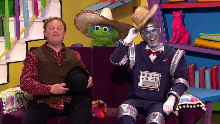 Justin's House Silly Dress Up - CBeebies - BBC