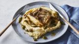 Pan-fried hake with caper and lemon butter sauce recipe - BBC Food