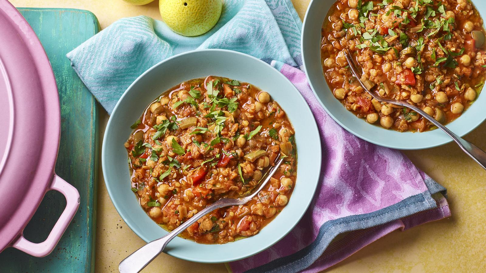 High protein vegan meals - BBC Food