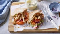 Chicken, pesto and rocket sandwich recipe - BBC Food