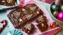 Christmas pudding tiffin recipe - BBC Food