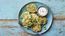 Courgette fritters recipe - BBC Food
