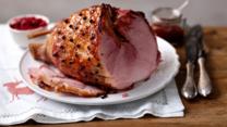 Slow cooked gammon with mustard sauce recipe - BBC Food
