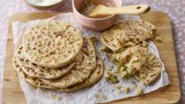 Potato-stuffed flatbreads recipe - BBC Food