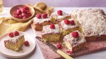 Raspberry and coconut cake recipe - BBC Food